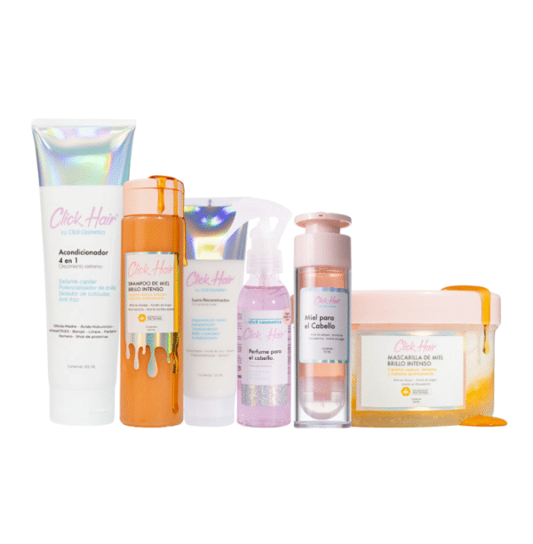 Click Cosmetics – Kit Completo Click Hair – Cabello Cosméticos